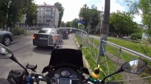 скутер ГЭЛАКСИ покатушки .камера HERO3+