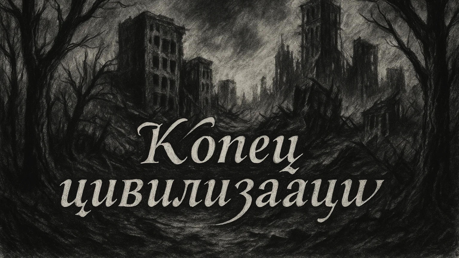 КОНЕЦ ЦИВИЛИЗАЦИИ - Страшные истории на ночь. Все серии. Сборник. WorldBegemotKot ™