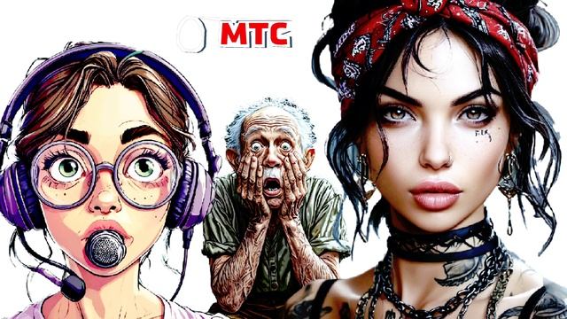 Нервная мошенница из "МТС" отказывается называть кодовое слово 😱😆