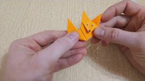 Как сделать ЛИСУ из бумаги. Лиса оригами