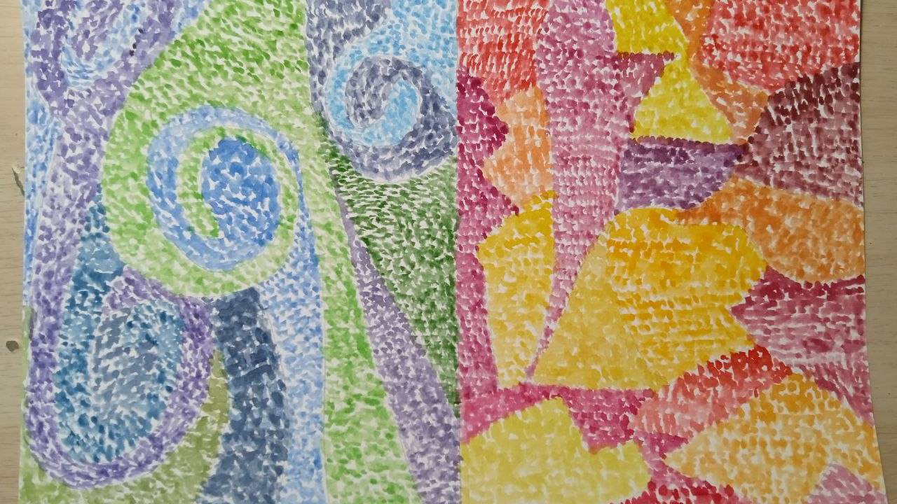 Урок 13. Учимся работать с цветом: акварельный рисунок в холодных и теплых тонах.
