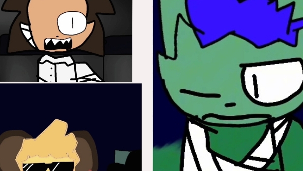 теории. 2 персонажа.