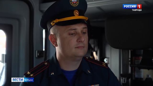 ВЕСТИ КРЫМ «Интервью»: разговор о тонкостях и нюансах профессии спасателя МЧС с Русланом Султановым