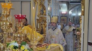 В Неделю 3-ю по Пятидесятнице Литургию возглавил Преосвященнейший епископ Герман