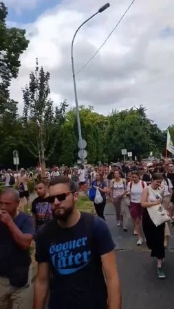 Протест в Белграде