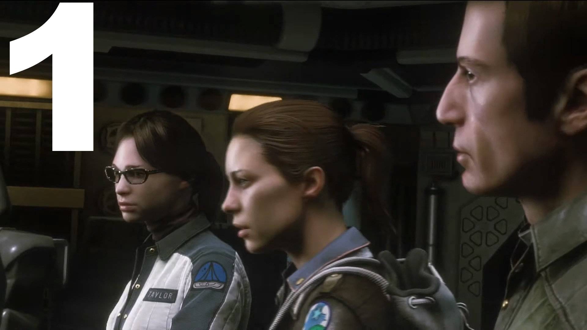 Первое незаконченное прохождение Alien Isolation №1