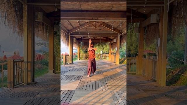 Зарядка - упражнения из комплекса Ичжичань