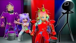 ИГРА В КАЛЬМАРА В ЦВЕТ ИЛИ УМРИ!
