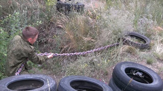 Сильнейшие вышли на «Тропу героя»