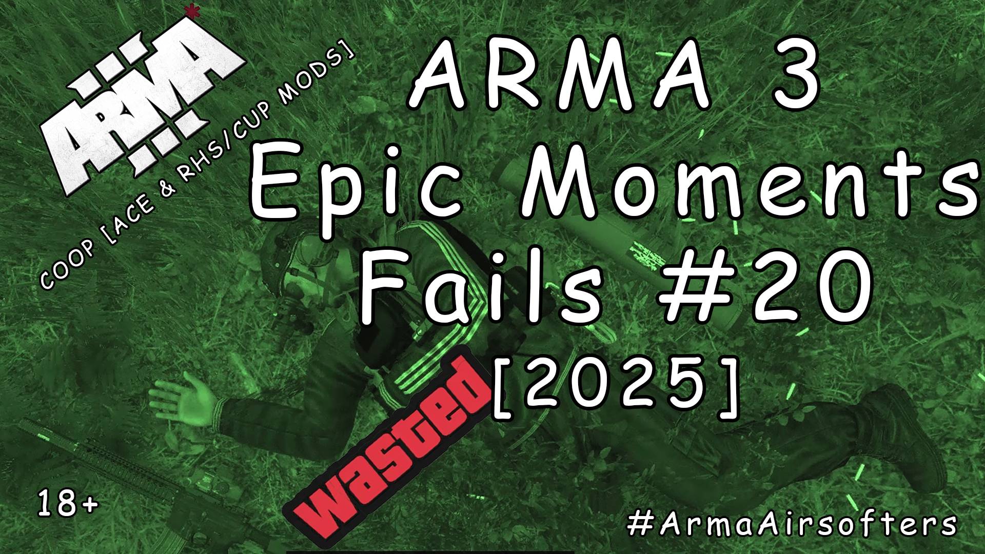 ARMA 3 - Эпичные моменты (Провалы) #20 - Привал на обочине [2025]