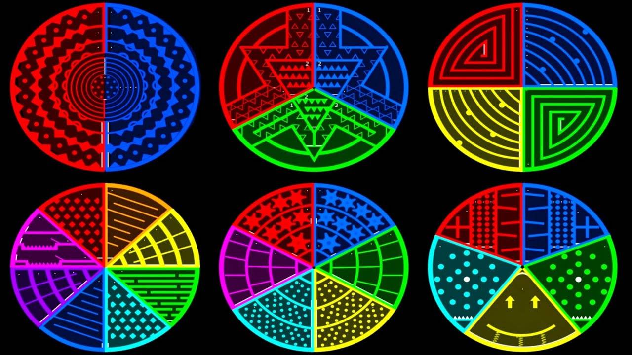 205. Шарики: Трасса Цветные круги | Marble: Colorful Circles Race | Кто победит?