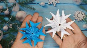 Как сделать новогодние Снежинки из Бумаги