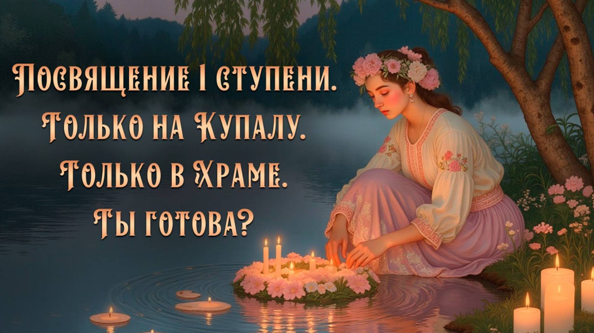 ✨ 7 июля. Посвящение в Белую Магию. Сила Купалы и Свет Иоанна Предтечи