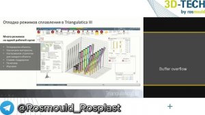 Triangulatica: Быстрая отработка режимов сплавления для SLM при помощи ПО Triangulatica