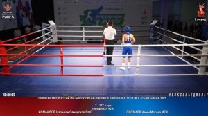 377 пф 42 кг ИСМАИЛОВ Нариман Самарская ПФО - ДЖУМАЕВ Амин Москва МСК