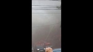 221 пожар в городе Ессентуки по улице Октябрьской 422 А. частично сгорел магазин одежды ДОСТУП.