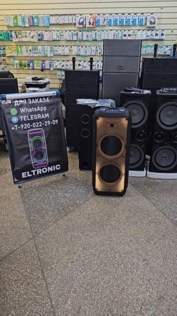 В Новомосковск для Владимира едет крутая колонка ELTRONIC 30-54