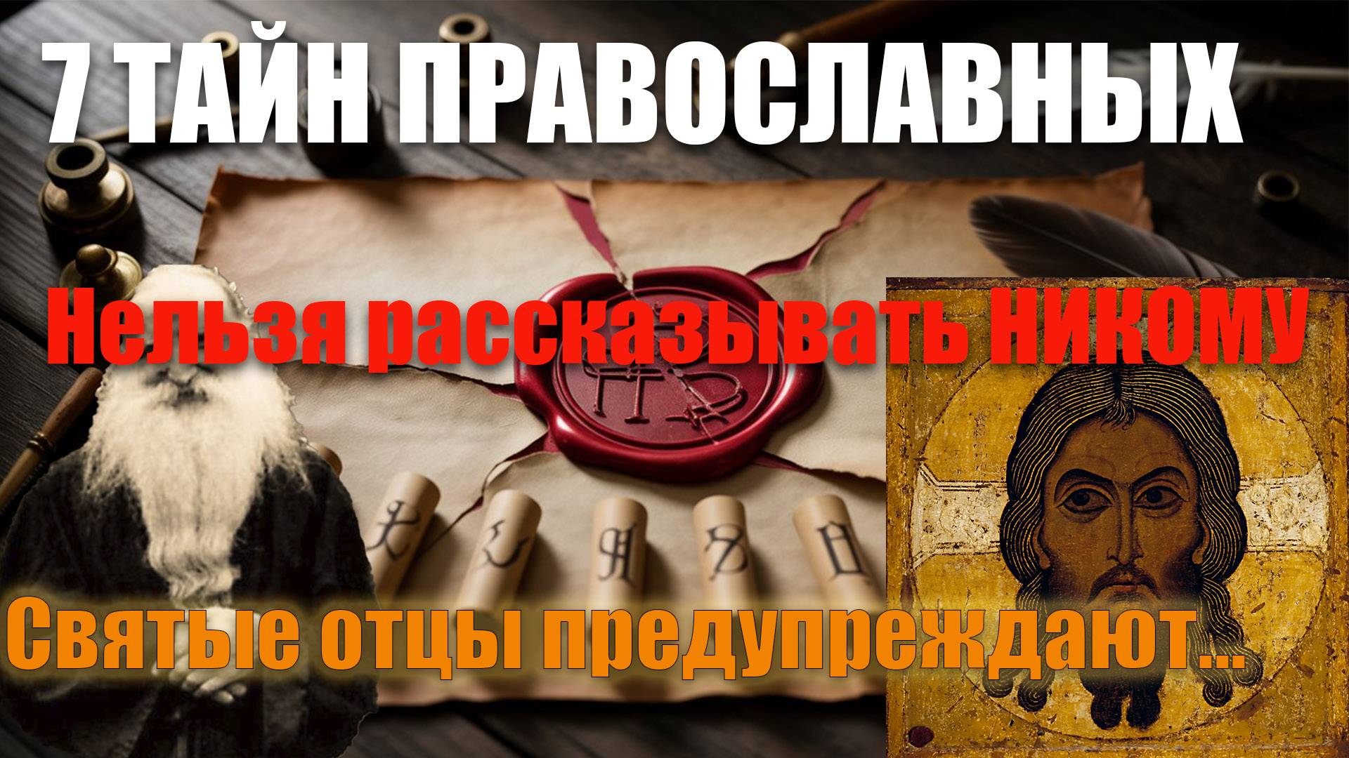 🎬 7 вещей, которые православным нельзя рассказывать НИКОМУ | Тайное знание святых отцов