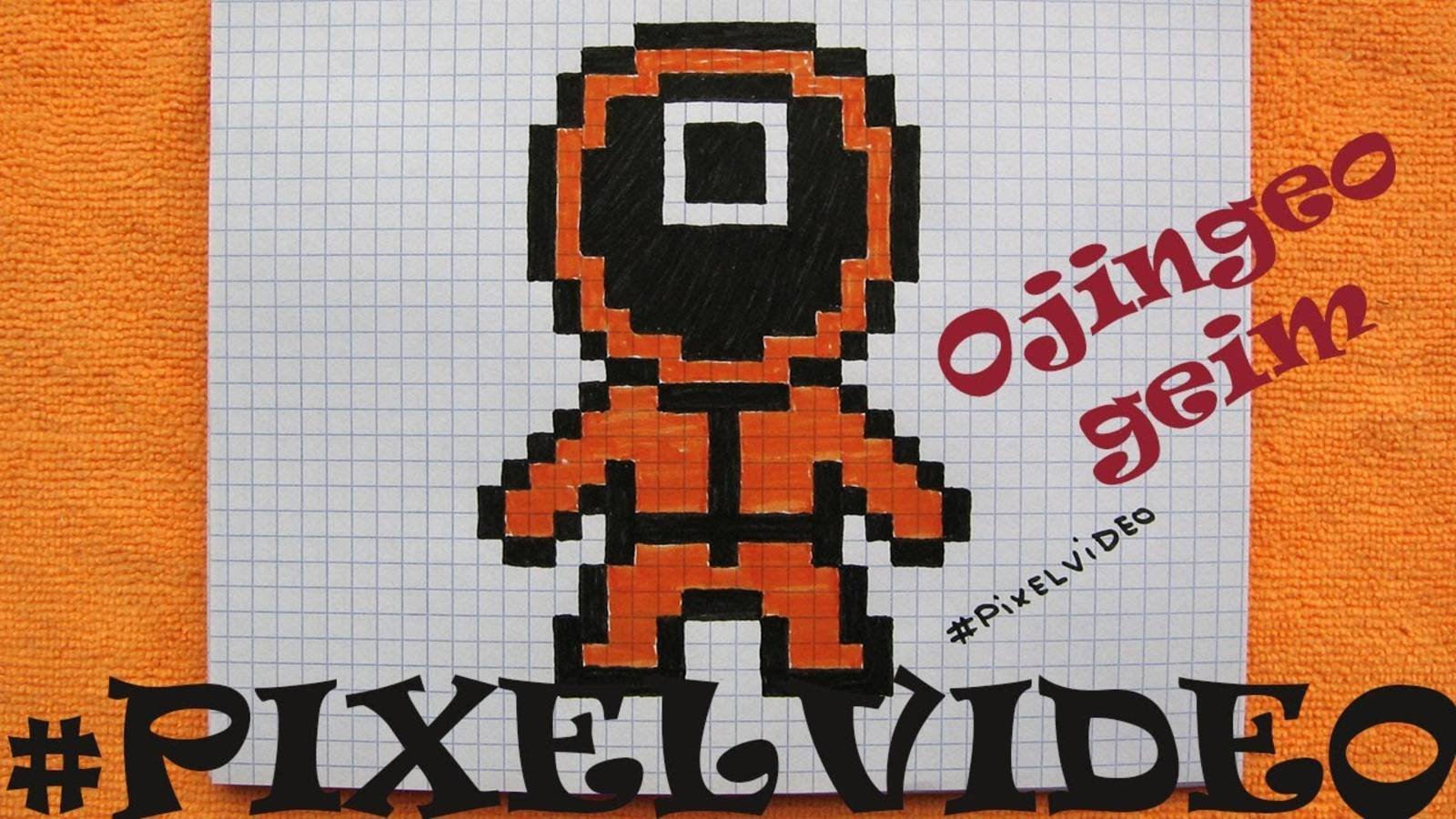 Игра в кальмара рисунки по клеточкам как нарисовать #игравкальмара #pixelvideo