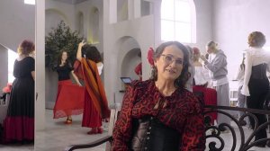 Галина  рассказывает о занятиях фламенко в школе FlamencoMania