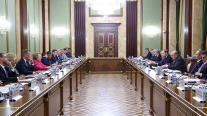 Встреча Председателя Правительства Российской Федерации Михаила Мишустина с руководством СФ