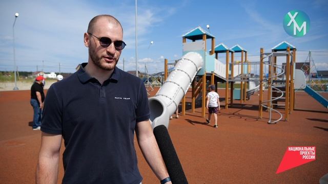 В мкр. Восточный открыли новую многофункциональную площадку