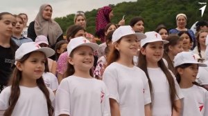 Торжественное открытие смены «Достигай и побеждай!» в ДОЛ «Горный ключ»