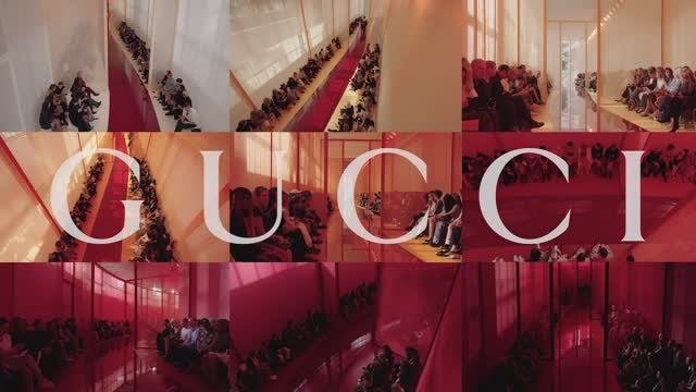Показ женской коллекции Gucci весна-лето 2025