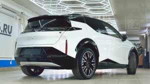 Zeekr X - полное бронирование кузова глянцевой полиуретановой плёнкой