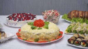 МЕНЮ НА ДЕНЬ РОЖДЕНИЯ | Готовлю 8 блюд | Торт, Салат, Закуски