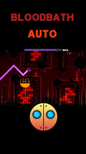 BLOODBATH AUTO ЧАСТЬ 4 ГД GD Geometry Dash Геометри Даш БЛУДБАФ АВТО