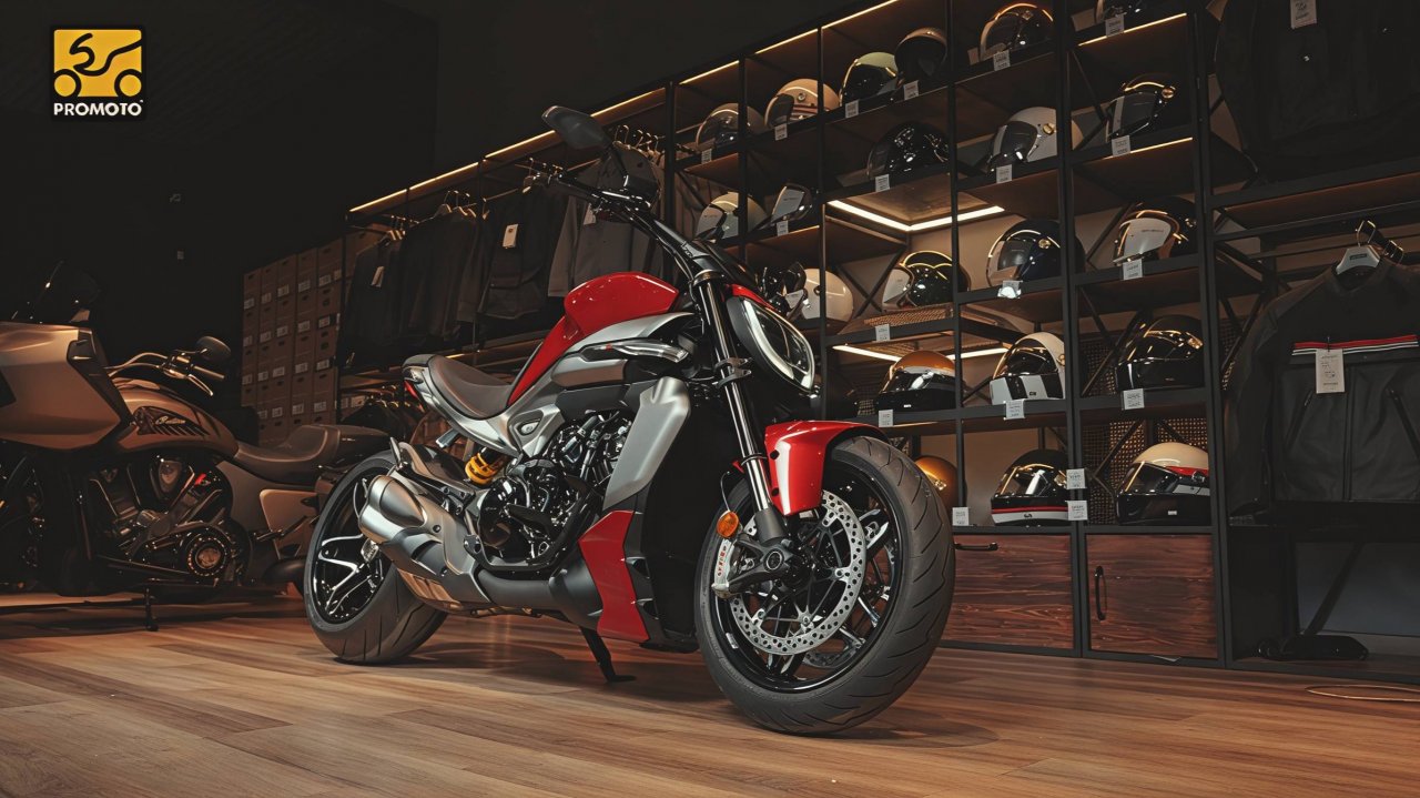 Новый Ducati XDiavel V4 Burning Red в наличии и на заказ в #ПРОМОТО !