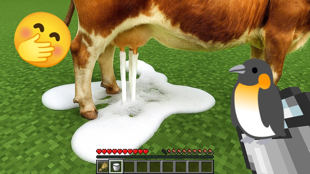 👍Реалистичное молоко и не только в Майнкрафте #2