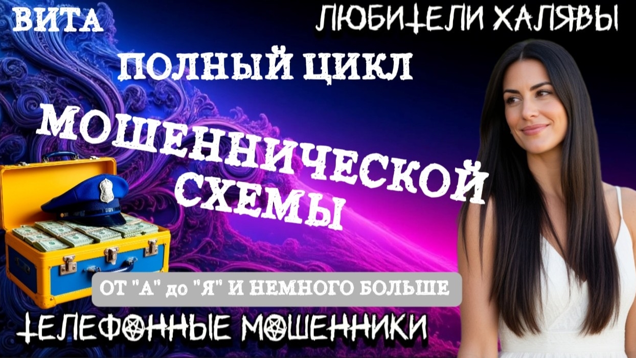 🌞 ВИТА. ПОЛНЫЙ ЦИКЛ МОШЕННИЧЕСКОЙ СХЕМЫ | ТЕЛЕФОННЫЕ МОШЕННИКИ