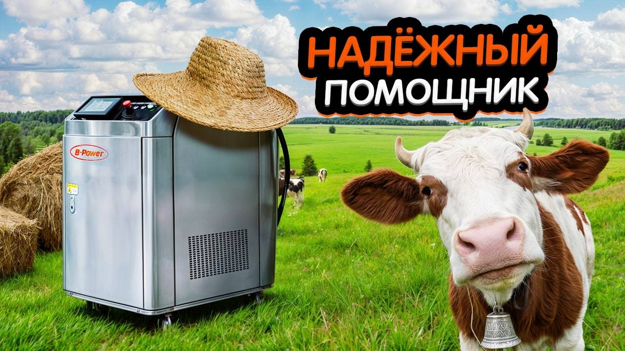 ПРОИЗВОДСТВО ОБОРУДОВАЯ ДЛЯ СЕЛЬСКОГО ХОЗЯЙСТВА Установка лазерной сварки B-Power 4в1 2000W