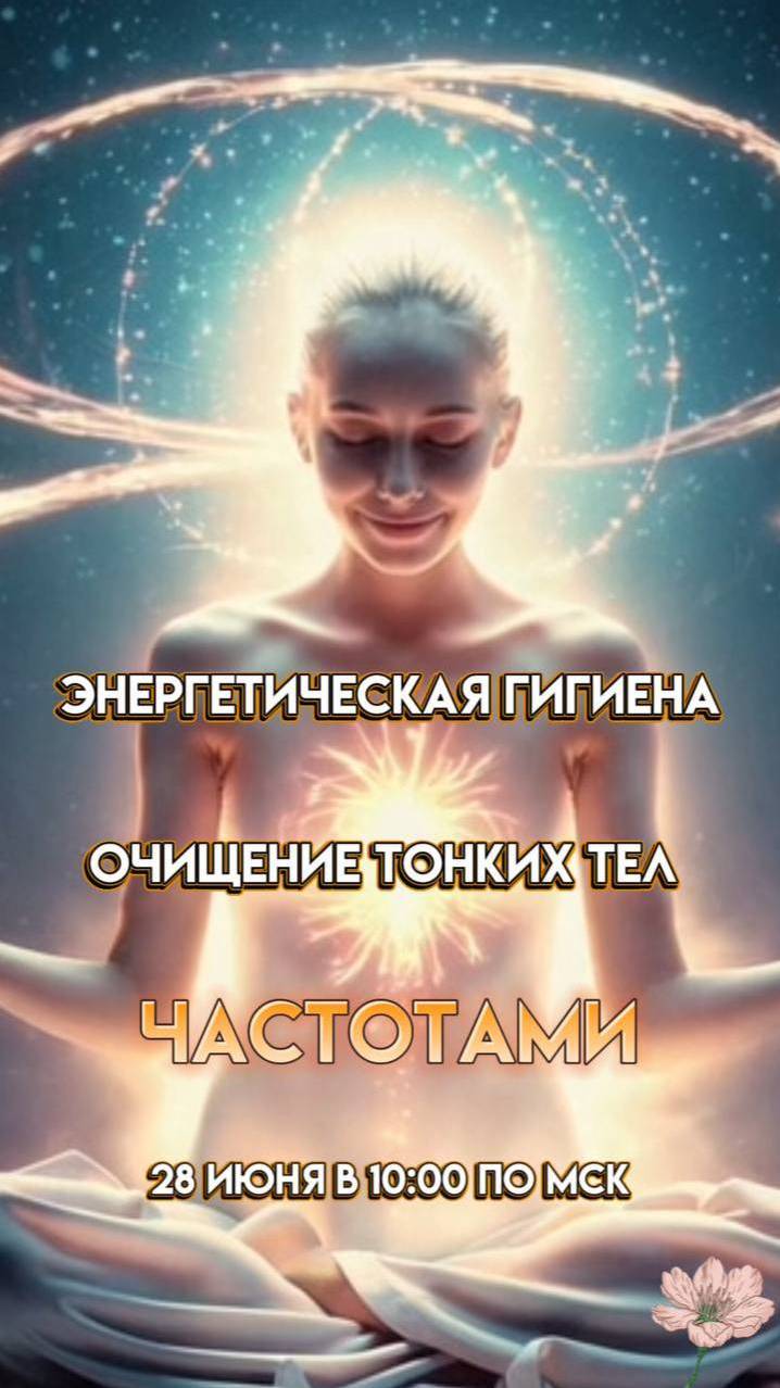 Энергетическая гигиена. Очищение тонких тел частотами 26.06.25 #пробуждение #энергопрактика #защита