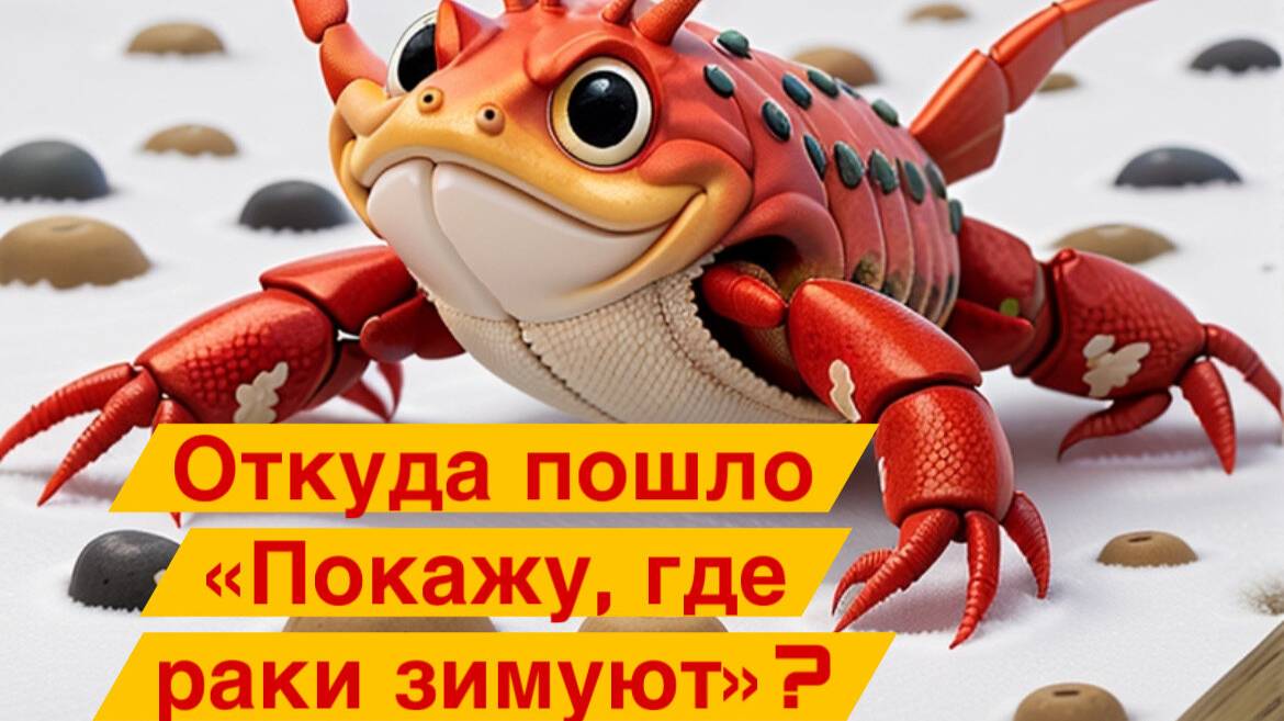 Я покажу , где раки зимуют)
