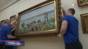 Знаменитое полотно Василия Поленова вернули на место в Третьяковке / Город новостей на ТВЦ