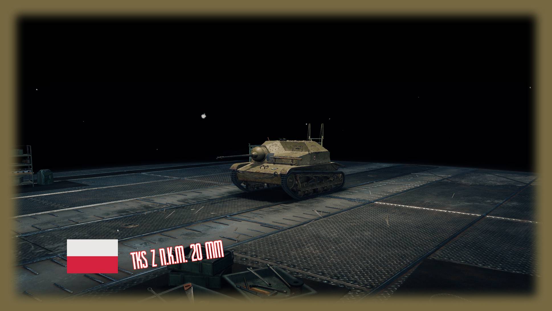 TKS z n.k.m. 20 mm Мир танков
опыт 833
