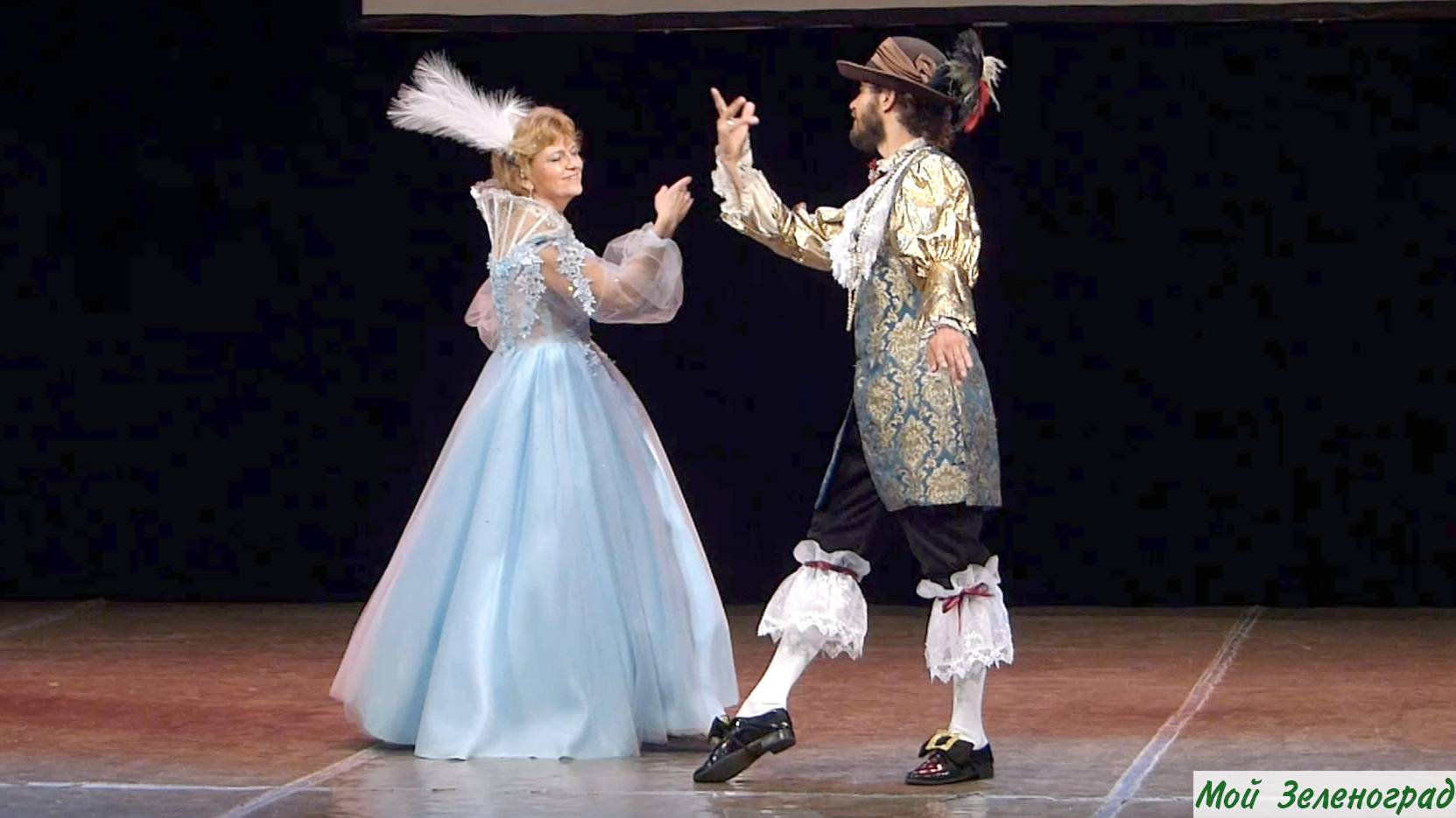 Наталья Боярко (Королева Анна) и Виталий Митин (Герцог Бэкингем) - Па-де-труа