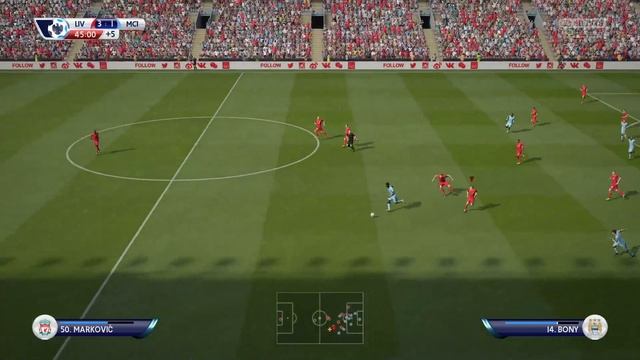 FIFA 15 liverpool - manchester city (PC) 2014