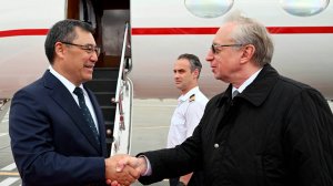 Садыр Жапаров прибыл с рабочим визитом в Москву