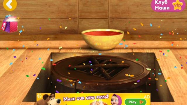 Я в пиццерии Маша и медведь 🐻👩🏻💼