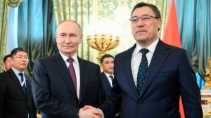 Жапаров и Путин дистанционно дали старт строительству школ с изучением русского языка в Кыргызстане