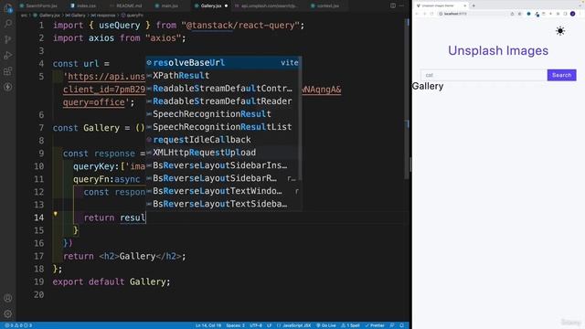 14. Setup Query