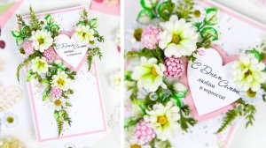 Сердечная открытка ручной работы к Дню семьи, любви и верности😍💕Вдохновляющий процесс создания ✨