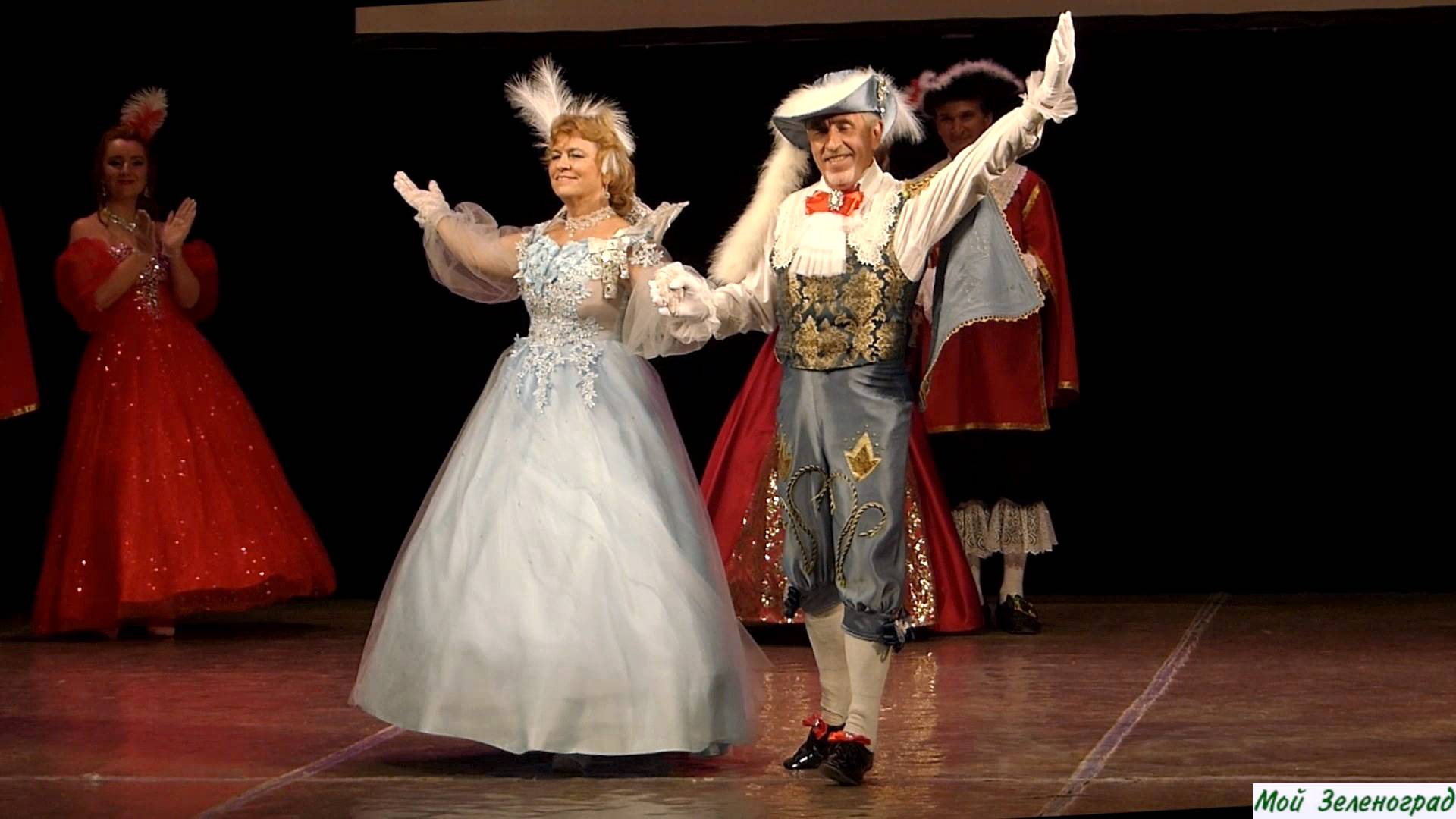 Студия исторических бальных танцев «Зеленоградский бал» - Полька «Эсмеральда»