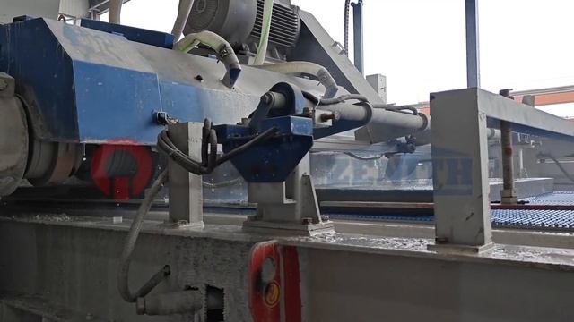 QGM дробеструйка + разрезка для крупноформатной бетонной плитки