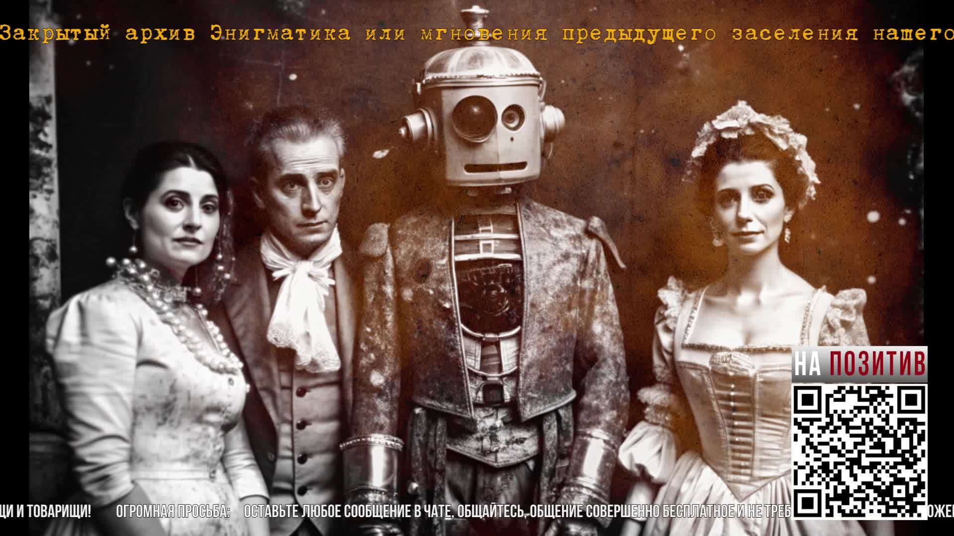 Закрытый архив «Энигматика №5» 19 век или мгновения предыдущего заселения по версии ИИ.