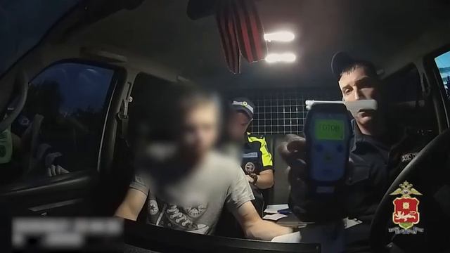 Поездка за пивом закончилась для пьяного водителя из Ширинского района встречей с нарядом ДПС